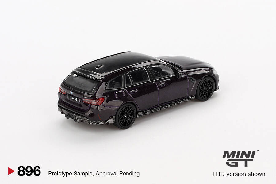 Mini GT 1/64 BMW M3 M Performance Touring – Daytona Violet – Diecast ...