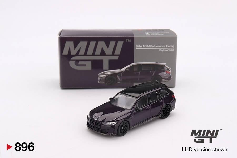 Mini GT 1/64 BMW M3 M Performance Touring – Daytona Violet – Diecast ...